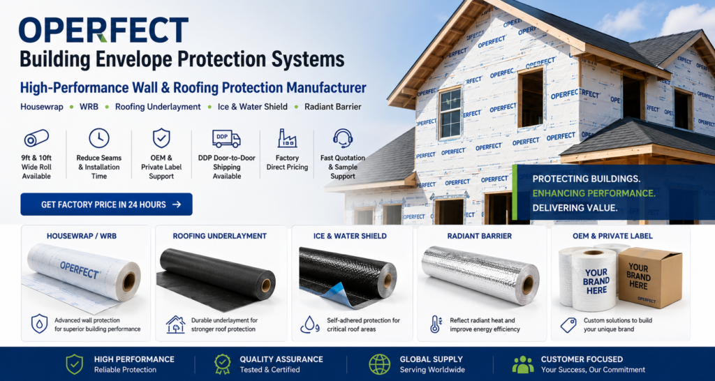OPERFECT Building Envelope Protection Systems - Manufacturer of foil ...